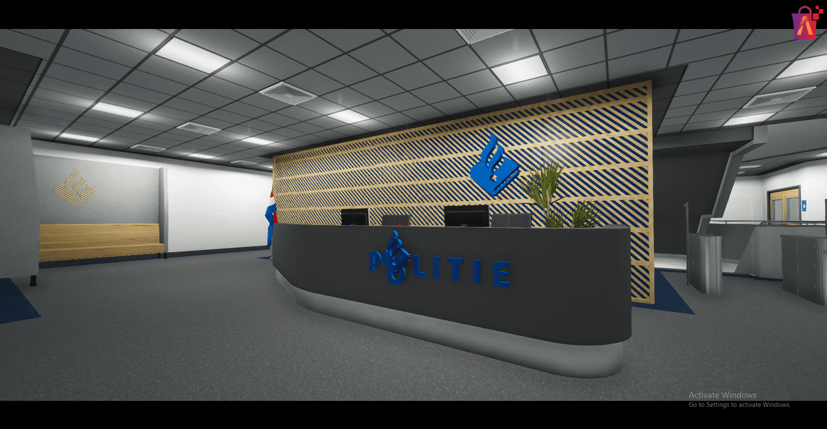 MRPD FiveM - Realistic Role Play Police Station MLO