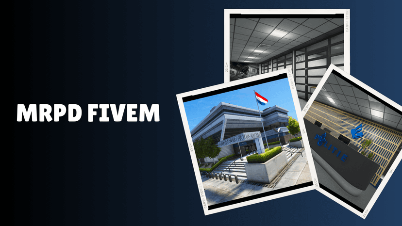 MRPD FiveM - Realistic Role Play Police Station MLO