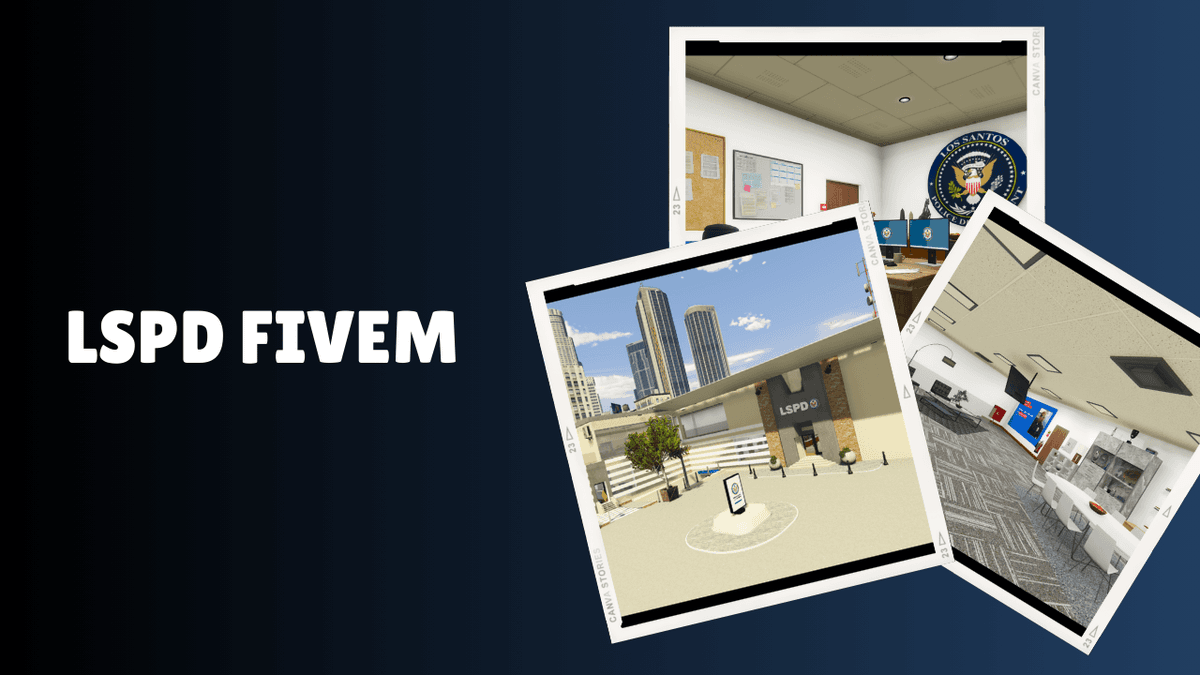 LSPD FiveM Police Department MLO for Realistic Role-Play